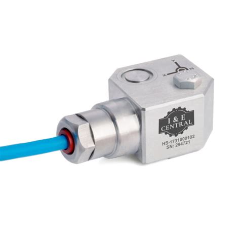 HS Premium Bi Triaxial Series AC Acceleration Output Via PUR Cable I E Central