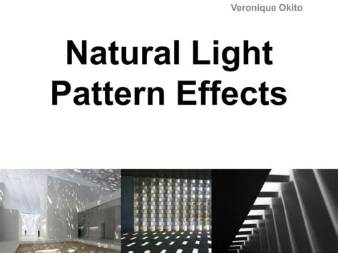 Light Pattern Effects Ppt