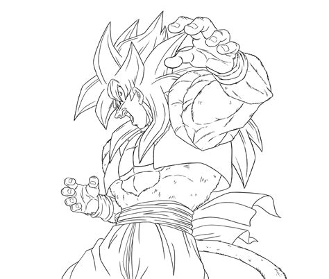 Gogeta Ssj4 Drawing