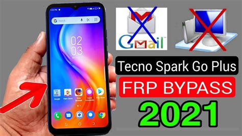 Tecno Spark Go Plus Bb K Hard Reset Frp Bypass Without Pc Youtube