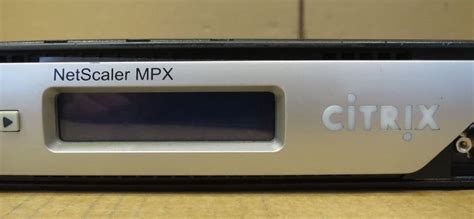 Citrix Mpx Netscaler Mpx5500 Load Balancing Virtual Appliance Device No Hdd Incl