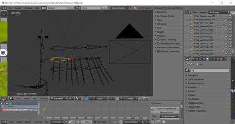 Modeling How To Align Automatically Bones In Edit Mode And In Pose