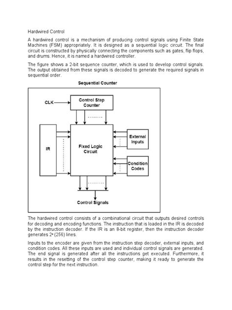 hardwired control pdf logic gate central processing unit