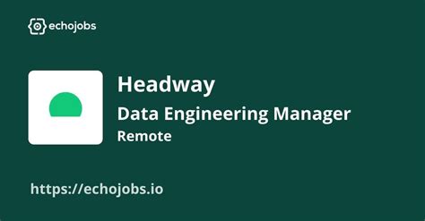 Headway Is Hiring Data Engineering Manager Usd 195k 230k Remote Spark Python Aws Rpythonjob