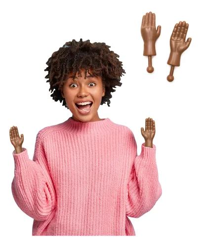 Gag Gifts Bigmouth Inc Tiny Hands Dark Skin Tone Stick Puppe MercadoLibre
