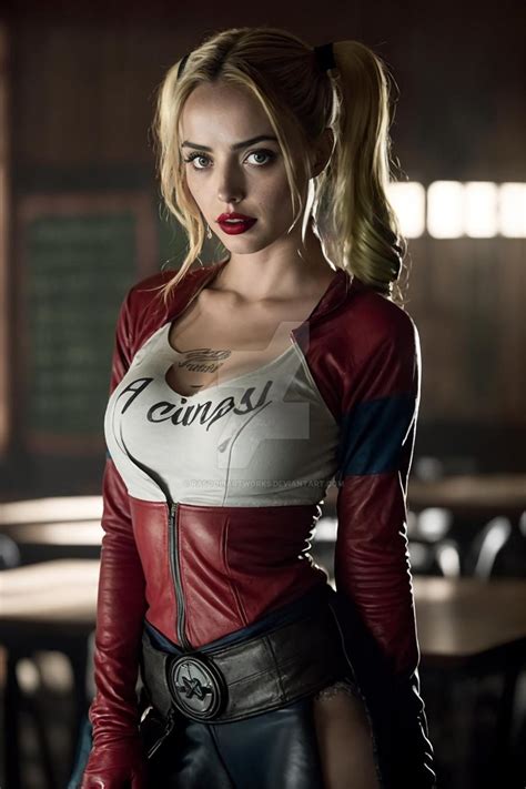 Margot Robbie As Harley Quinn By Rasooliartworks On Deviantart
