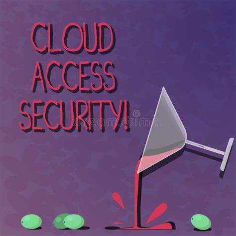 Word Writing Text Cloud Access Security Business Concept For Protect Cloudbased Systems Data