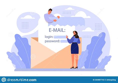 Data Theft Concept Cyber Attack Hacker Stealing Personal Data Stock Vector Illustration Of