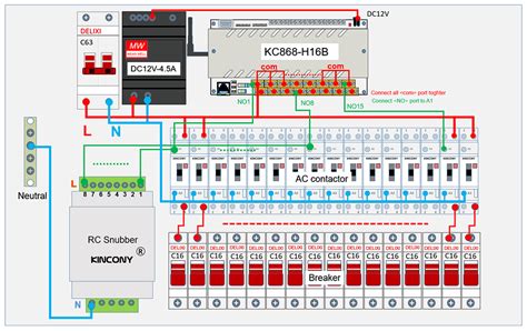 A AC Contactor Smart Home Automation KinCony