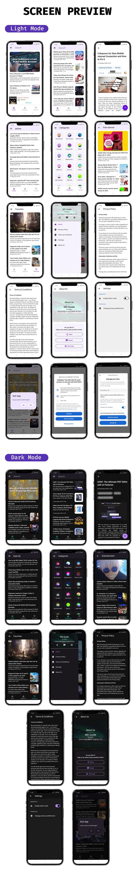 WD Guide Flutter With Blogger API V3 Guide App Buy Apps Themes UI