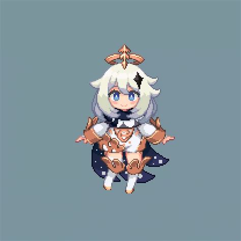 Paimon Genshin Impact Паймон Paimon Genshin Impact Pixel