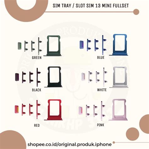 Jual Tombol Volume On Off Silent Sim Tray Fullset Mini Shopee Indonesia