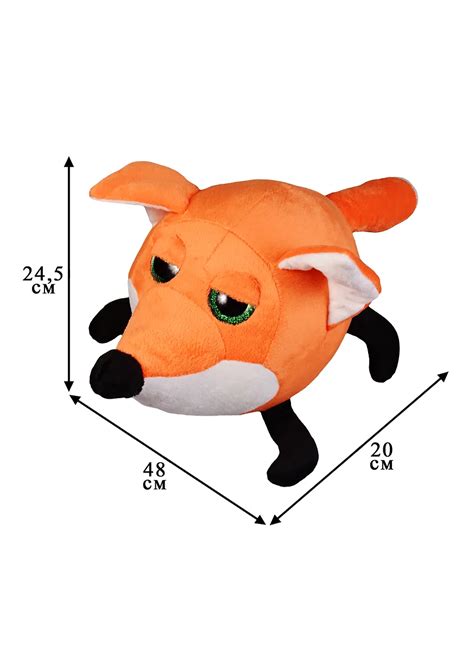 Игрушка мягкая Лиса 2612145 купить по низкой цене в интернет магазине «Читай город