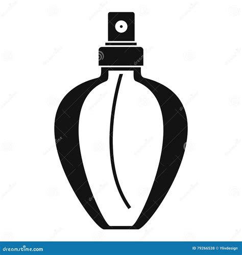 Parfume Bottle Icon Simple Style Stock Vector Illustration Of Luxury