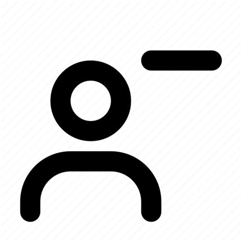 Account Remove Human Profile User Icon Download On Iconfinder