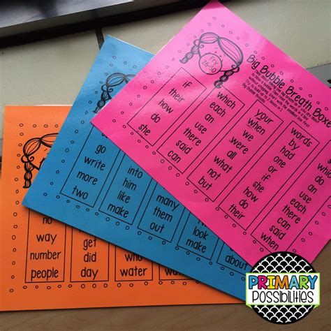 Primary Possibilities Fluency Ideas For The Classroom