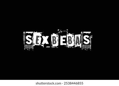 This Writing Sex Bebas Vector Art Stock Vector Royalty Free 2538446855 Shutterstock