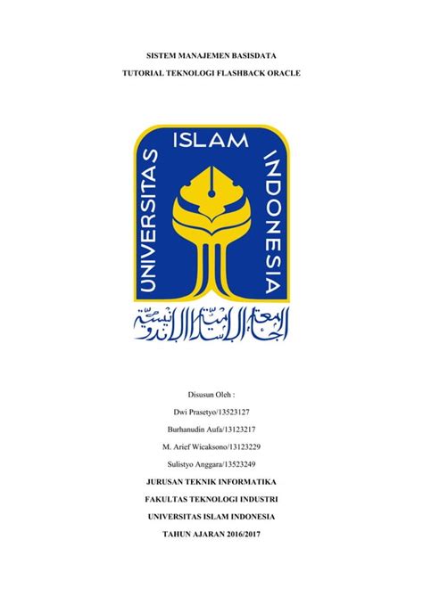 teknologi flashback pada oracle pdf