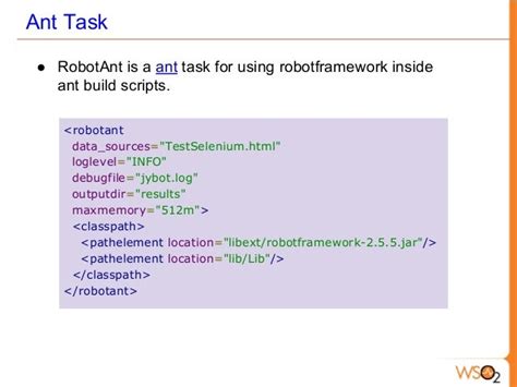 Robot Framework And Selenium2 Library