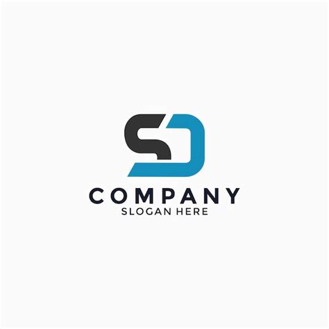 Premium Vector Letter Sd Logo