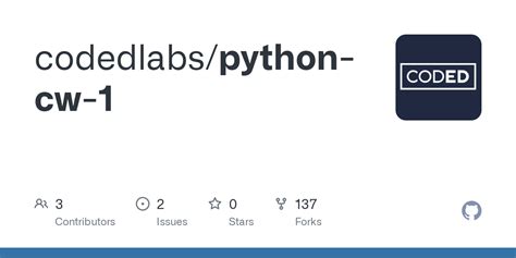 Github Codedlabs Python Cw