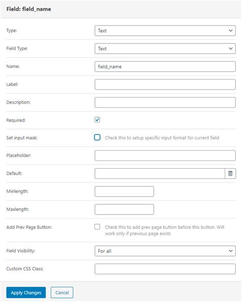 Forms Field Types Overview — Jetengine Crocoblock