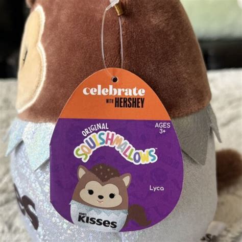 New Squishmallow 7 Lyca The Werewolf Hersheys Kisses Halloween Soft