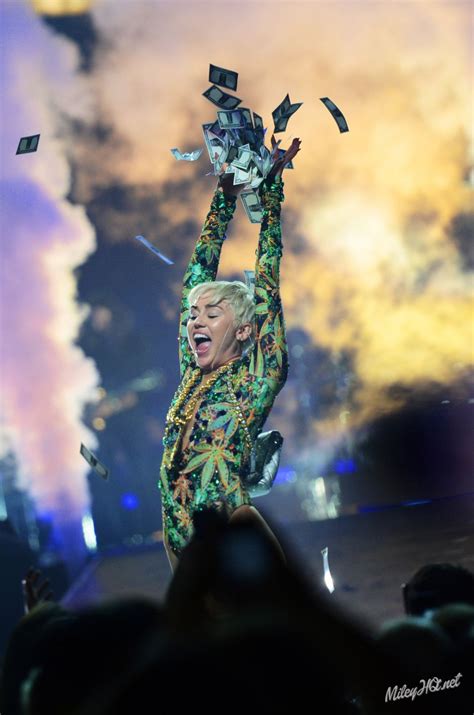Miley Cyrus Performs At Bangerz Tour Amway Center In Orlando March