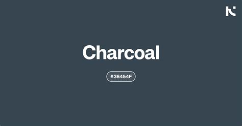 Charcoal Color Meaning Hex Code Palettes Images
