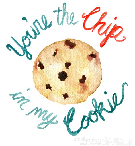 Happy National Chocolate Chip Day [printable] Small Pond Graphics