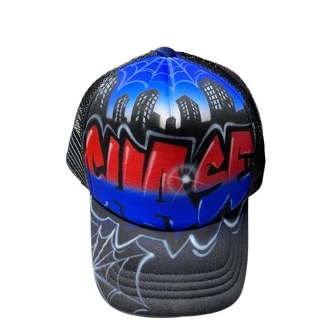 Spider Web Graffiti Trucker Cap Original Graffix