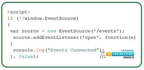 Server Sent Events With Esp32 And Dht11 The Engineering Projects Artofit