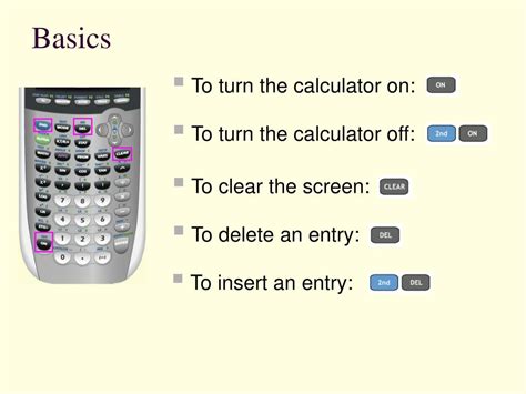 PPT TI 84 Calculator PowerPoint Presentation Free Download ID 366573