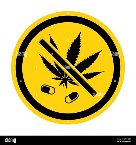 No Alcohol Drugs Alcohol Drugs Prohibition Stock Vector