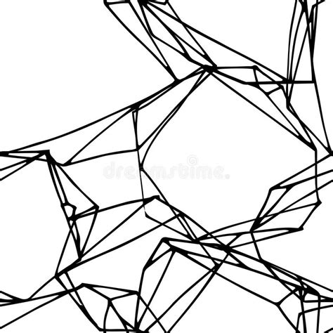 Abstract Geometric Shapes And Lines Pattern Vector Stock Vector