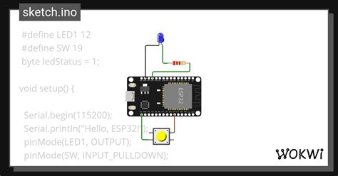 Led Blynk1 Switch If Else Wokwi Esp32 Stm32 Arduino Simulator