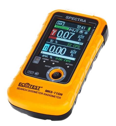Дозиметр радіометр пошуковий Ecotest МКС 11ГН «СПЕКТРА купити в інтернет магазині дозиметрів