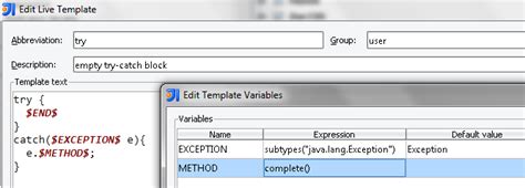 Whats Cool In Intellijidea Part Ii Live Templates Java Code Geeks