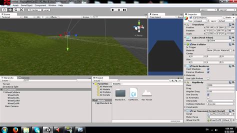 Help Unitycar Car Did Setup But It Didnt Move Getting Started Unity Discussions