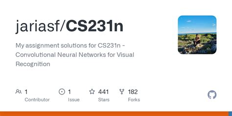 Github Jariasf Cs231n My Assignment Solutions For Cs231n Convolutional Neural Networks For