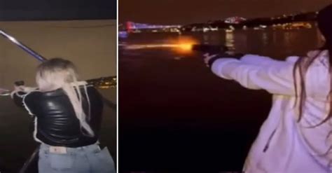 2 Genç Kız İstanbul Boğazında Silah Sıktı Sebebi Herkesi şaşkına
