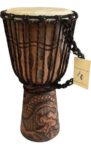 Tambor Jive Djembe Drum African Bongo Congo Wood Tambor Deep Parcelamento Sem Juros