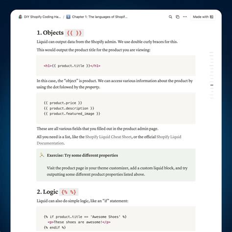 The Diy Shopify Coding Handbook Shop Ed Codes