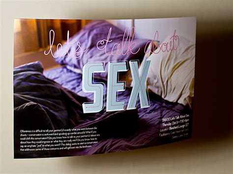 Mhc Taboo Poster Lets Talk About Sex On Behance