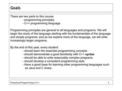Intro To Prog C Ppt