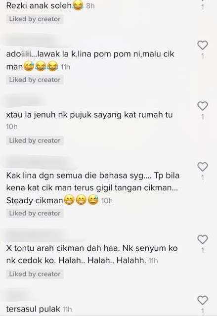Video Kak Lina Pom Pom Tersasul Panggil Sayang Menggigil Pu Azman Ceduk Ikan Kisah Dunia