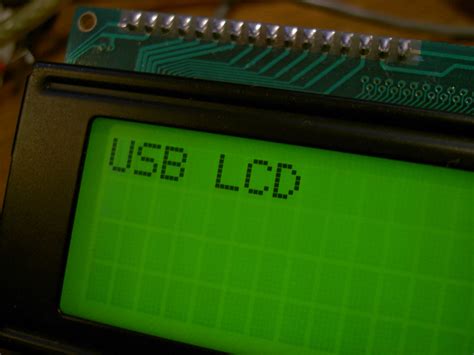 Mac OS X USB LCD