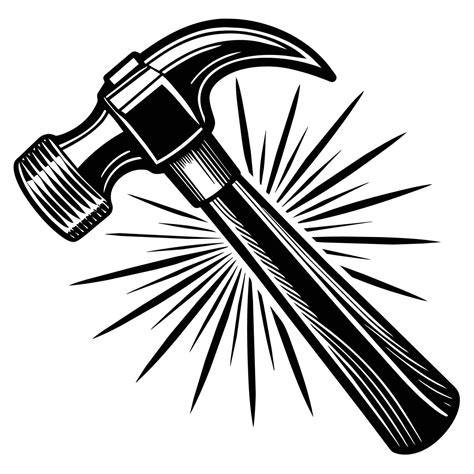 Hammers Illustration Claw Hammer Logo Carpenter Symbol 42718077
