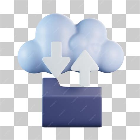 Premium Psd File Download Upload 3d Icon