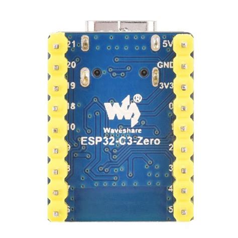 waveshare 2 4ghz esp32 c3 mini development board based esp32 c3fn4 single core processor with